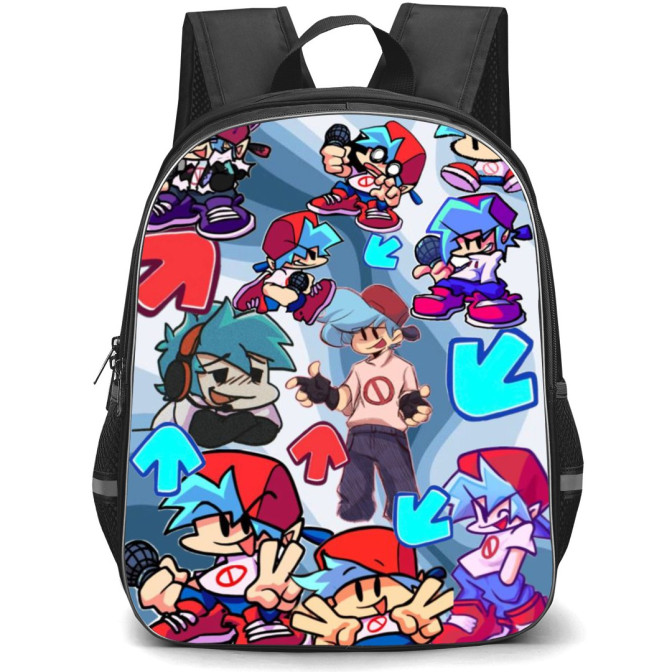 Friday Night Funkin Boyfriend Backpack StudentPack - Boyfriend Dance ...