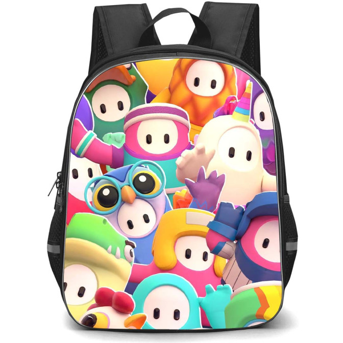 Fall Guys Backpack StudentPack - Fall Guys All Characters Collage Art ...