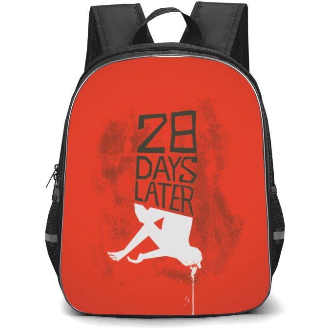 28 Days Later Backpack StudentPack - 28 Days Later Red White Poster ...