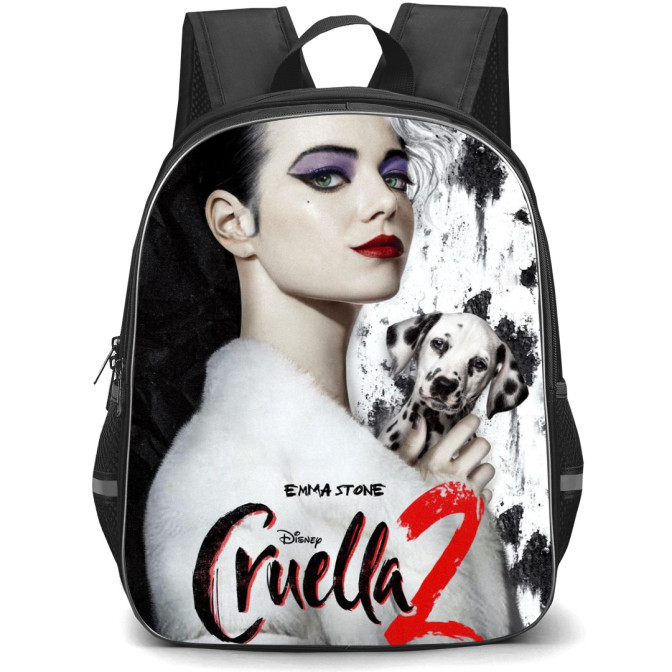 Cruella Backpack StudentPack - Cruella 2 Movie Poster Digital Art ...
