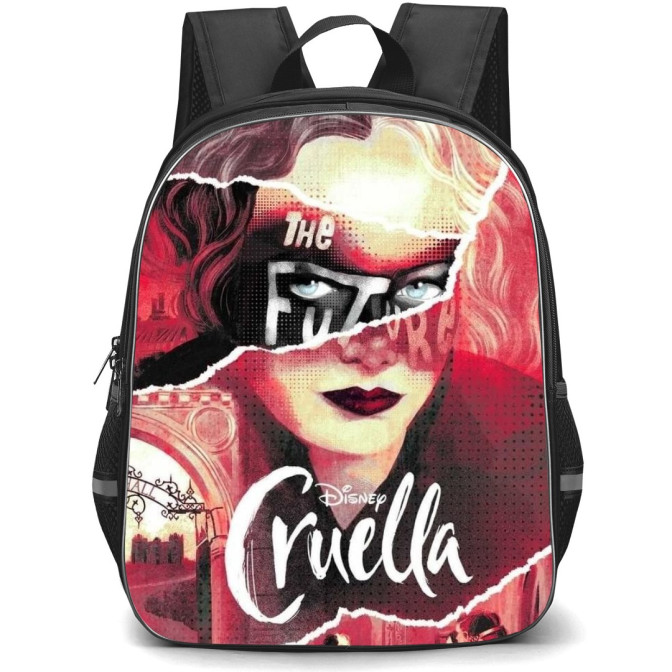 Cruella Backpack StudentPack - Cruella Movie Collage Poster | Trendapack