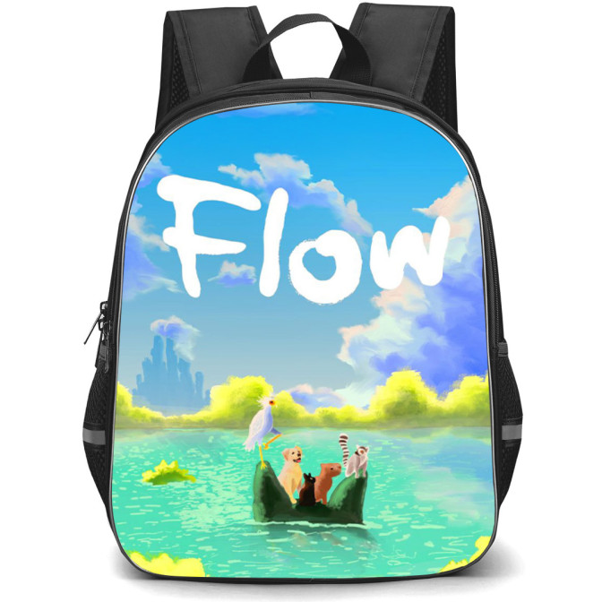 Flow Backpack StudentPack - Flow Characters Collage Poster | Trendapack