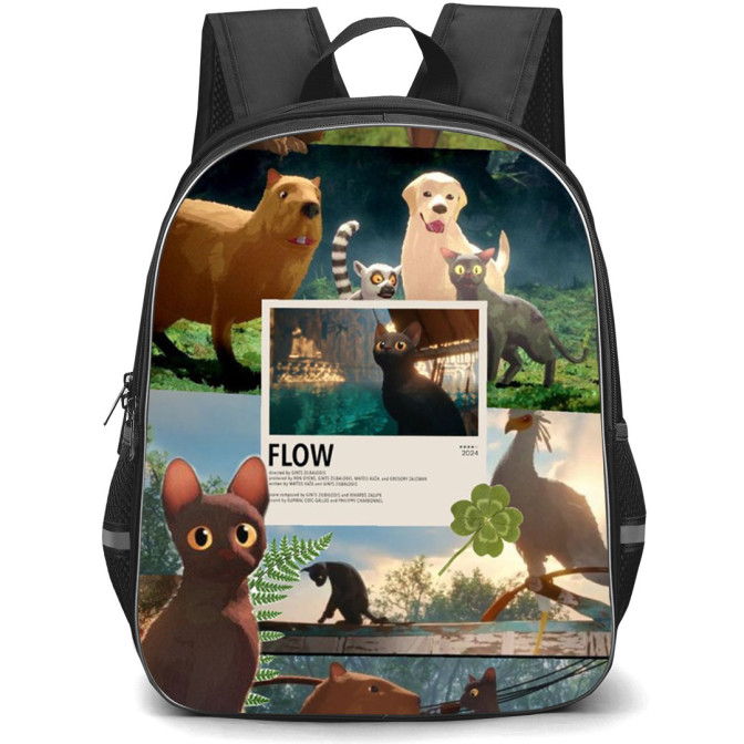 Flow Backpack StudentPack - Flow Characters On Boat 3D Art Poster ...