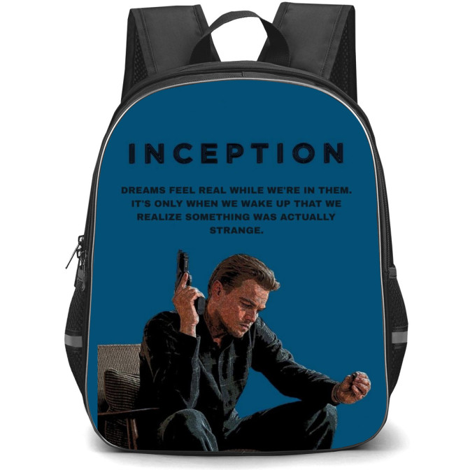 Inception Backpack StudentPack - Inception Dream Feel Real Poster ...