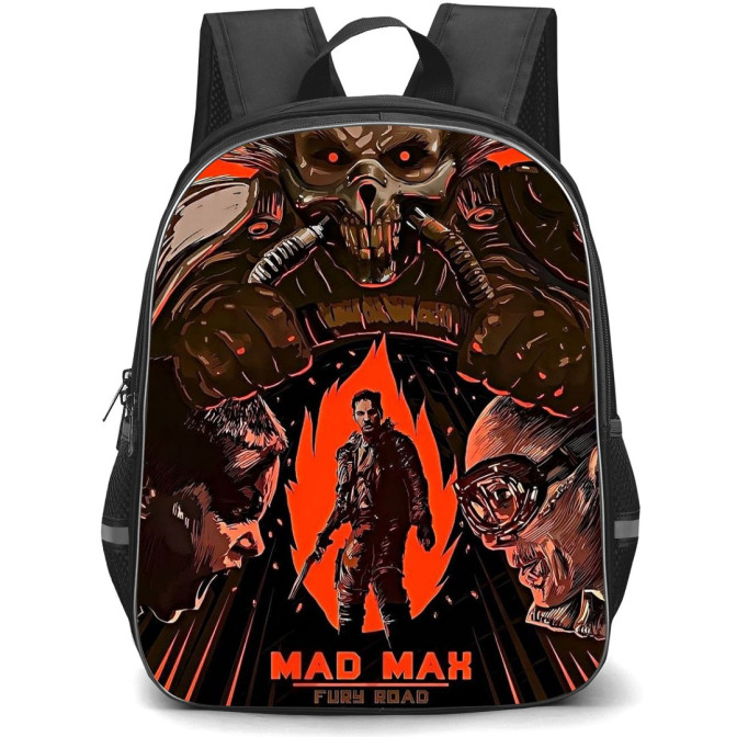 Mad Max Backpack StudentPack - Mad Max Illustration Fan Art | Trendapack