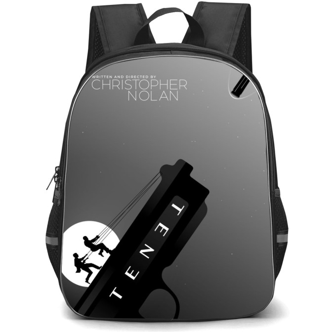 Tenet Backpack StudentPack - Tenet Fan Art Grayscale Poster | Trendapack
