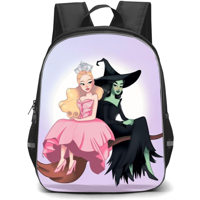 Wicked Backpack StudentPack - Glinda And Wicked Witch Sitting on the ...