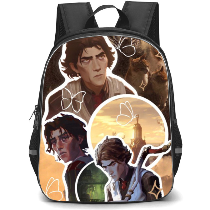Arcane Backpack StudentPack - Arcane Viktor Fan Made Portrait Art ...