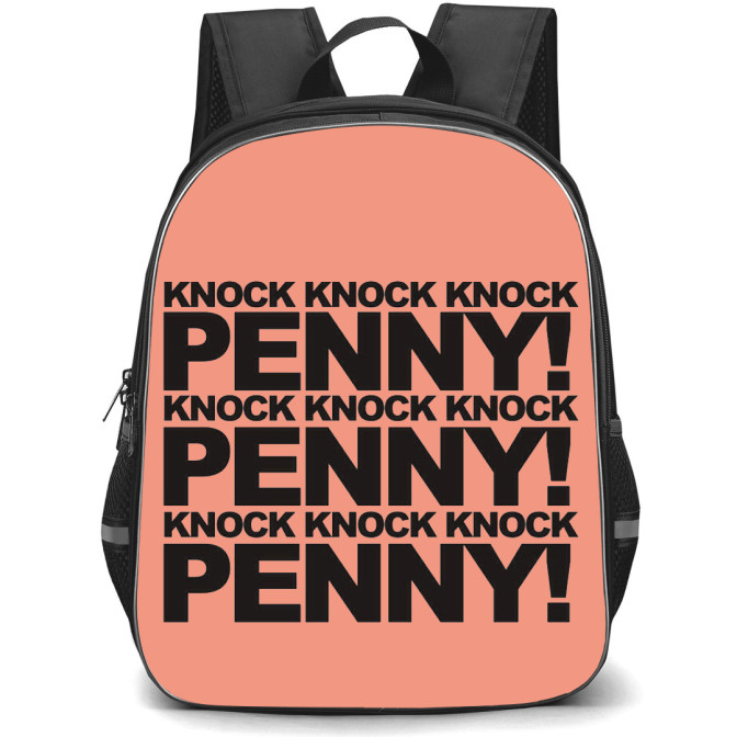 The Big Bang Theory Backpack StudentPack - Penny Word Art On White ...