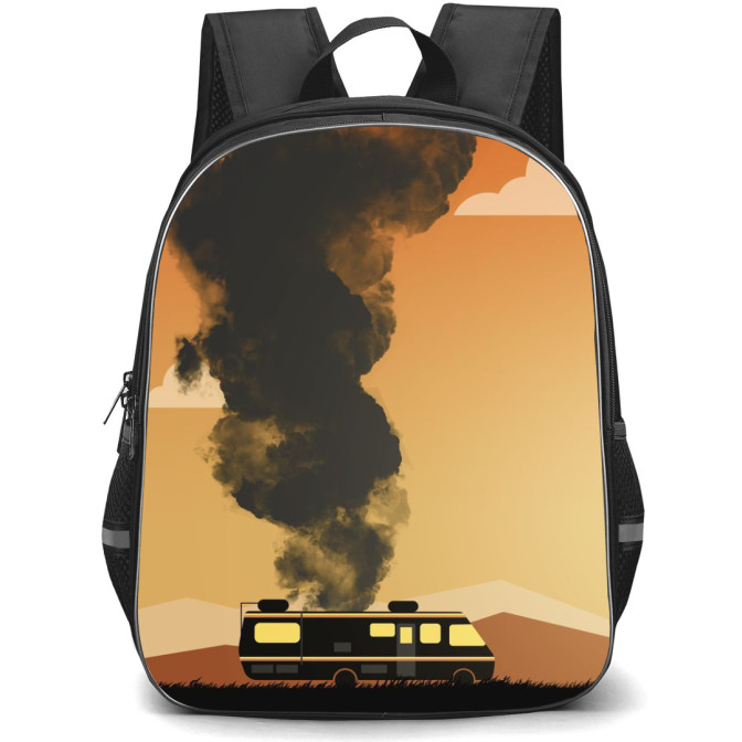 Breaking Bad Backpack StudentPack - Gustavo Fring Black And White ...