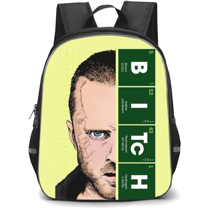 Breaking Bad Backpack StudentPack - Jesse Pinkman Scarf Portrait Art ...
