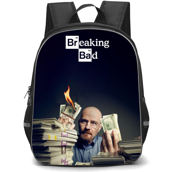 Breaking Bad Backpack StudentPack - Breaking Bad Heisenberg Logo Poster ...