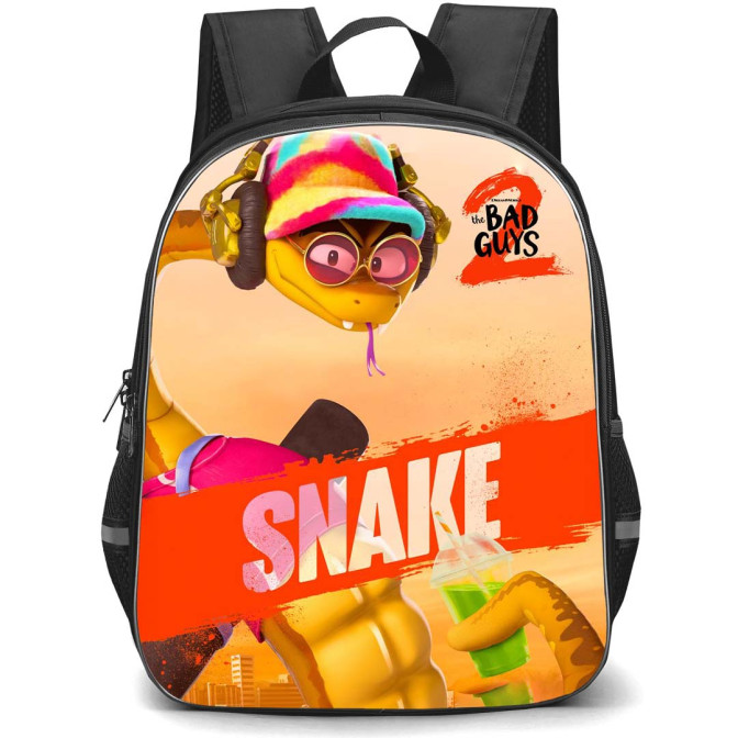 The Bad Guys 2 Snake Backpack StudentPack - Snake Cartoon Art Poster ...
