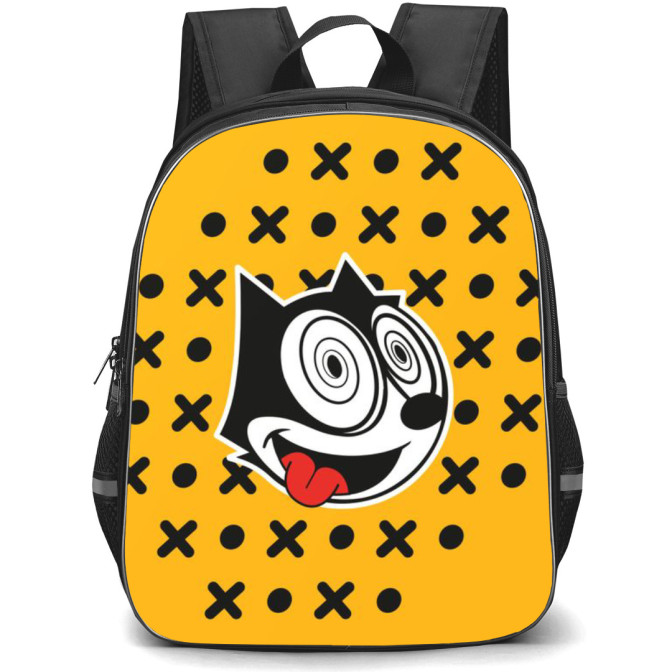 Felix the Cat Backpack StudentPack - Felix The Cat Dizzy Face XO Yellow ...