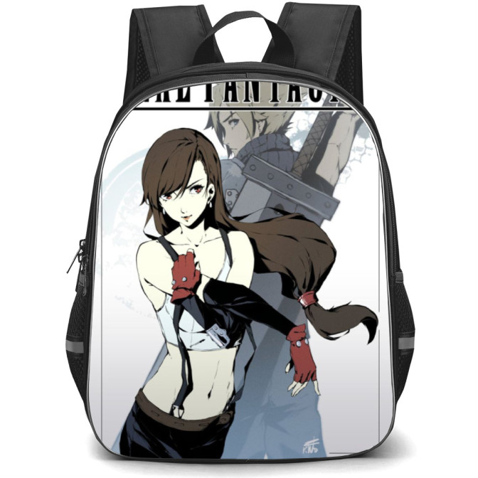 Final Fantasy Backpack StudentPack - Cloud And Tifa Series Poster ...