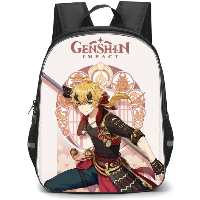 Genshin Impact Thoma Backpack StudentPack - Thoma Character Series ...
