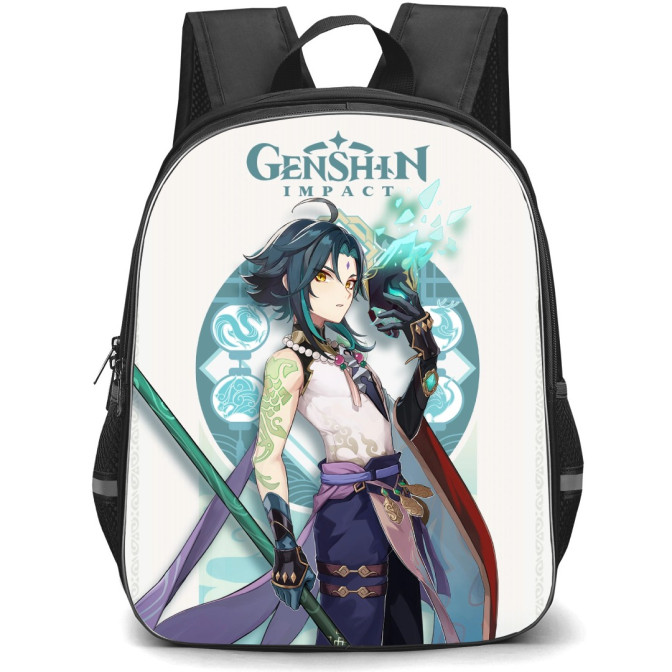 Genshin Impact Xiao Backpack StudentPack - Xiao Character Series ...