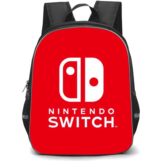 Gamer Backpack StudentPack - Nintendo Switch Logo Red Background ...