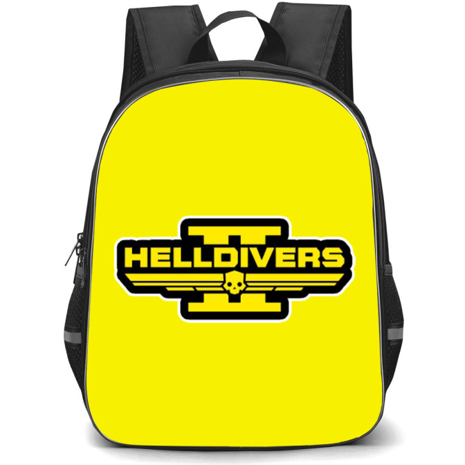Helldivers 2 Backpack StudentPack - Series Logo Sticker | Trendapack