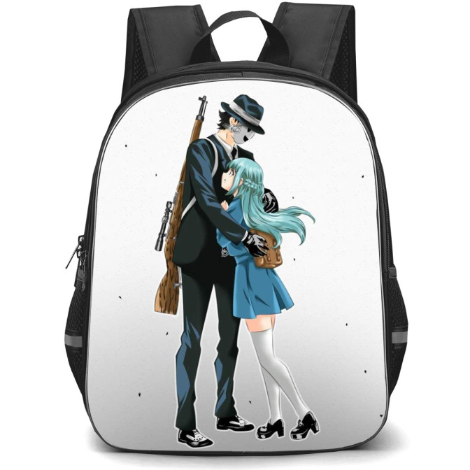 High Rise Invasion Backpack StudentPack - Sniper Mask And Kuon Shinzaki ...