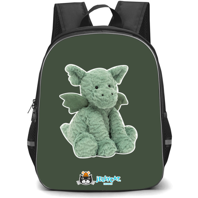 Jellycat Animals Backpack StudentPack - Fuddlewuddle Dragon Portrait ...