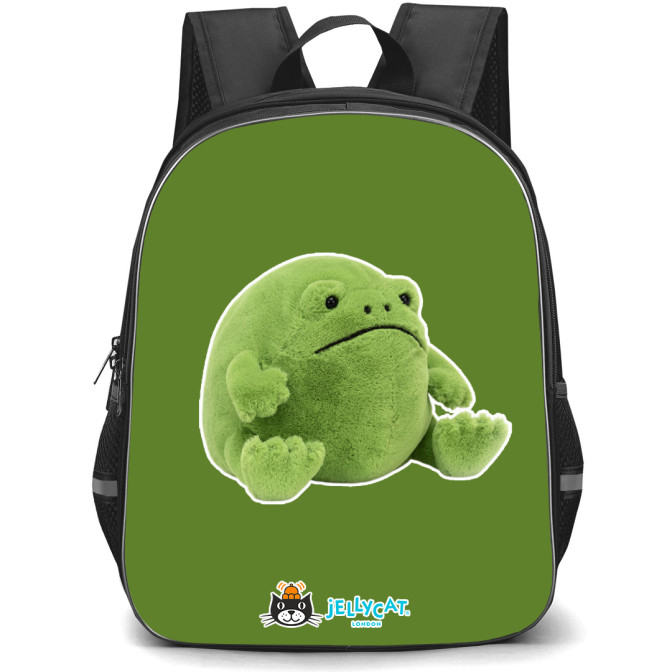Jellycat Animals Backpack StudentPack - Ricky Rain Frog Portrait ...