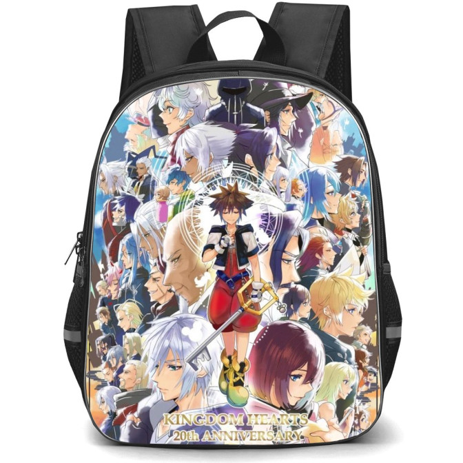 Kingdom Hearts Backpack StudentPack - Characters Collage 20th ...