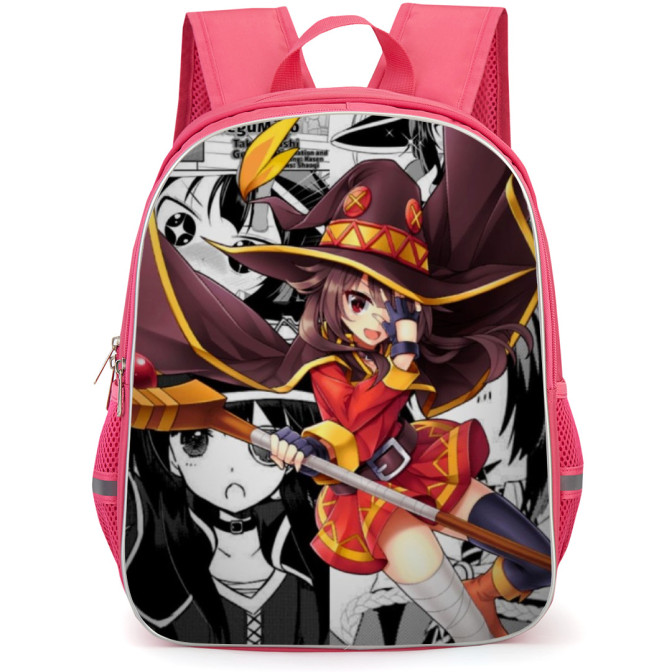 KonoSuba Megumin Backpack StudentPack - Megumin Comic Art | Trendapack