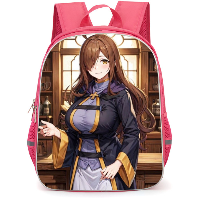 KonoSuba Wiz Backpack StudentPack - Wiz Kitchen Background | Trendapack