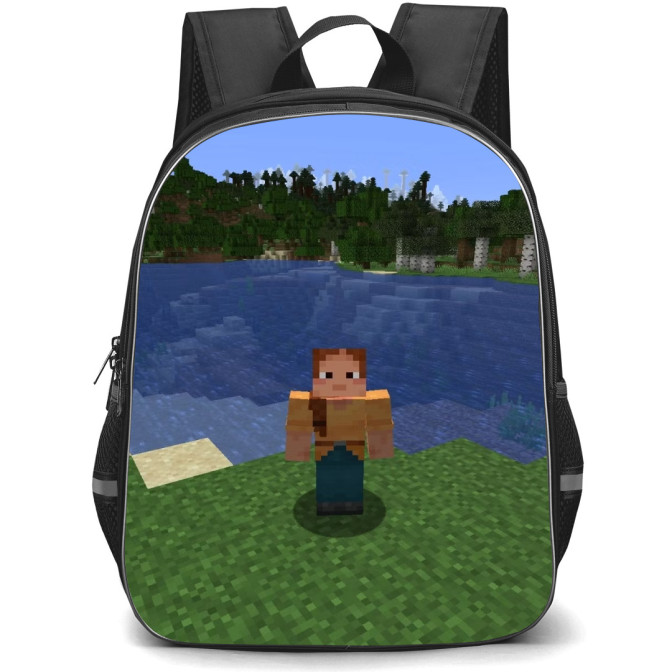 Minecraft Ari Backpack StudentPack - Ari Video Game Portrait | Trendapack