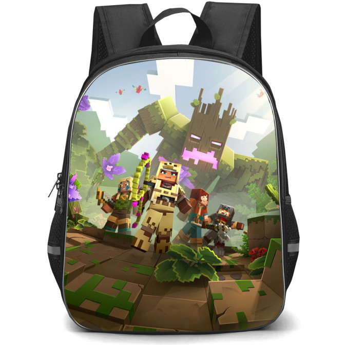 Minecraft Backpack StudentPack - Minecraft Dungeons Jungle Awakens ...