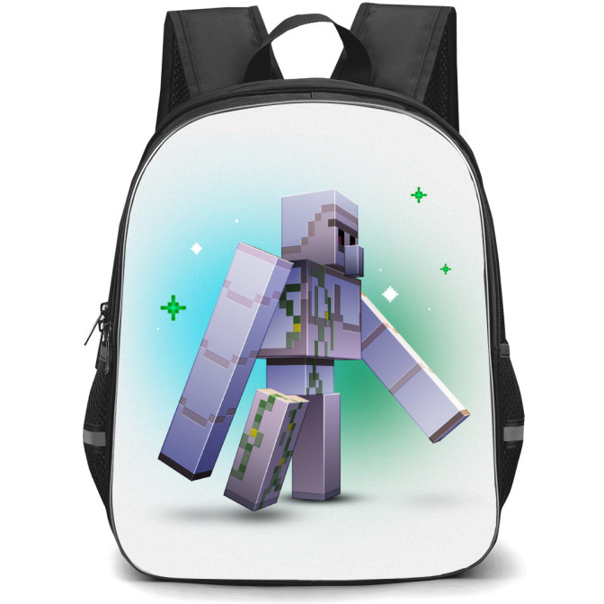 Minecraft Golem Backpack StudentPack - Golem Charming Walk | Trendapack