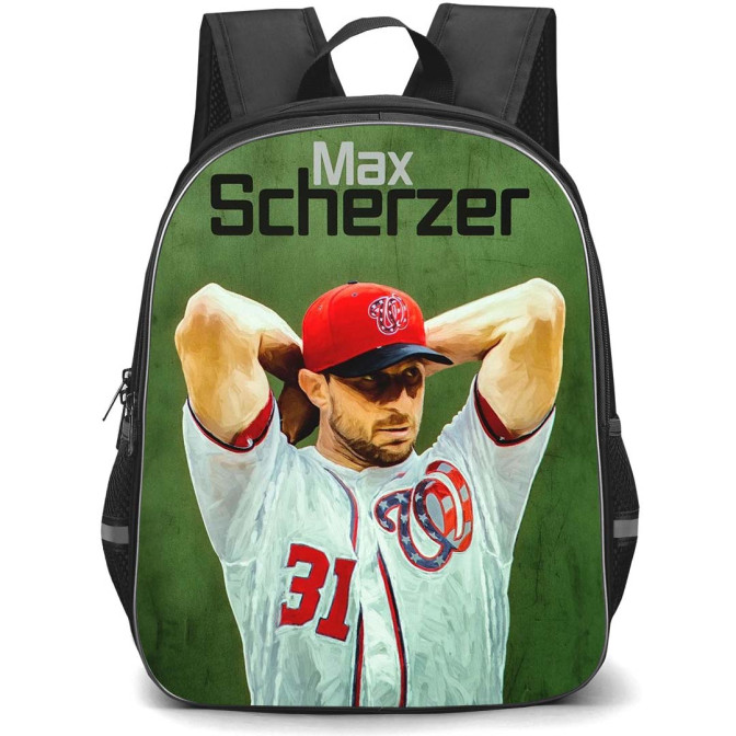 MLB Max Scherzer Backpack StudentPack - Max Scherzer 31 Texas Rangers ...