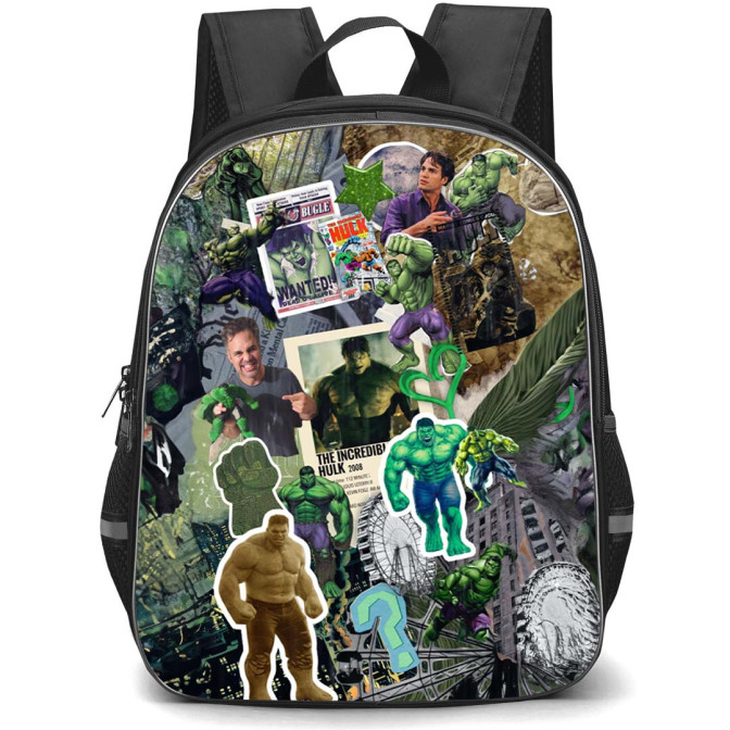 Marvel Hulk Backpack StudentPack - Hulk Movie Collage | Trendapack