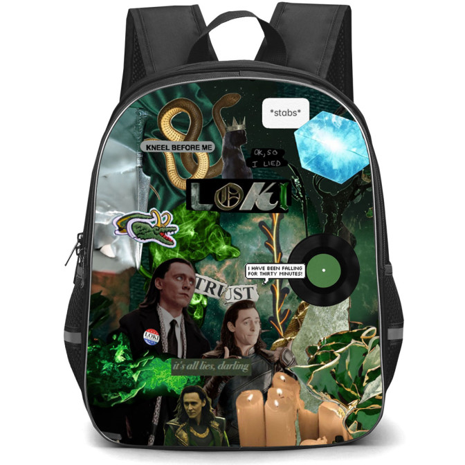Marvel Loki Backpack StudentPack - Loki Series Collage | Trendapack
