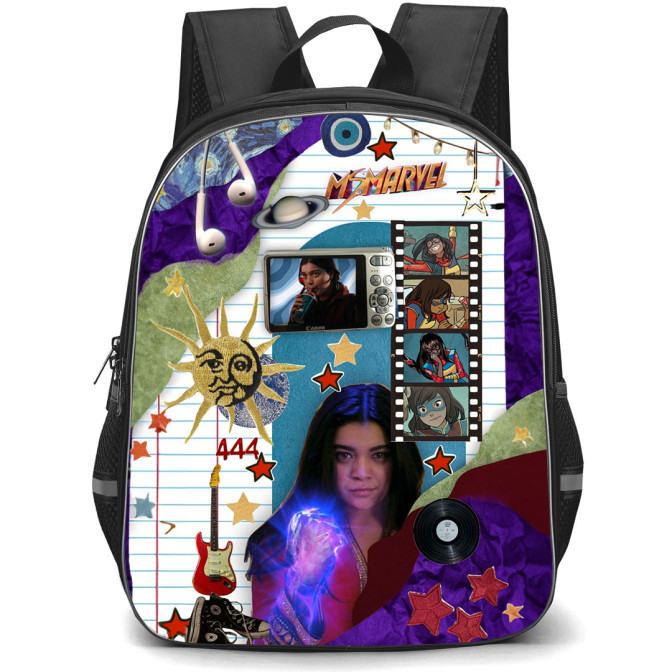 Marvel Ms Marvel Backpack StudentPack - Ms Marvel Series Collage ...