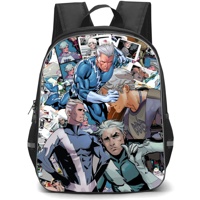 Marvel Quicksilver Backpack StudentPack - Quicksilver Comic Collage ...