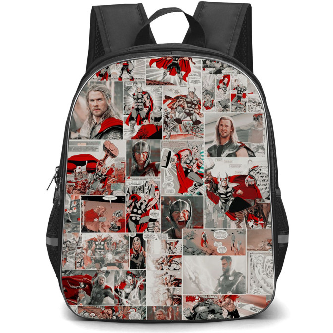 Marvel Thor Backpack StudentPack - Thor Movie Comic Collage | Trendapack