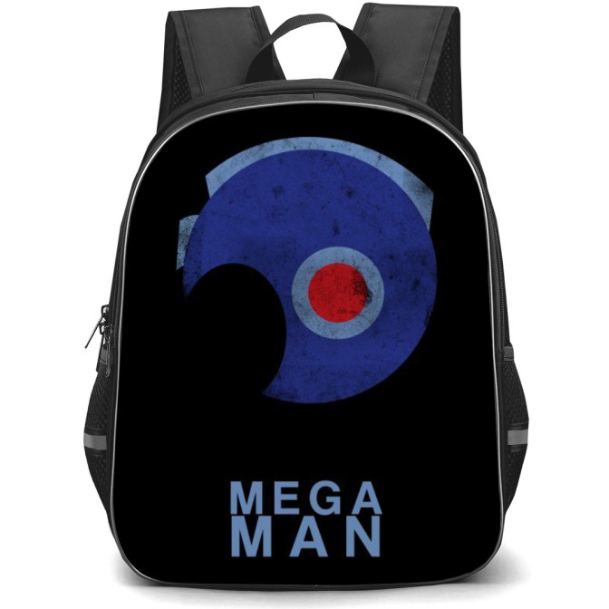 Mega Man Backpack StudentPack - Mega Man Minimalist Logo | Trendapack