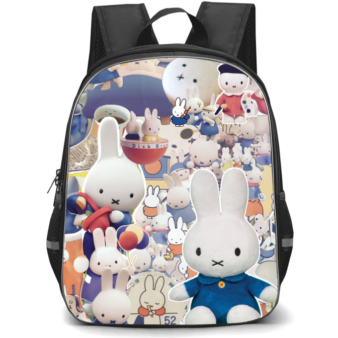 Miffy And Friends Miffy Backpack StudentPack - Aesthetic Collage Art ...