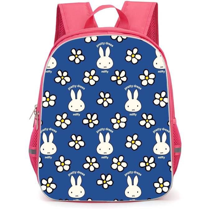 Miffy And Friends Miffy Backpack StudentPack - Pretty Dress Pattern Art ...