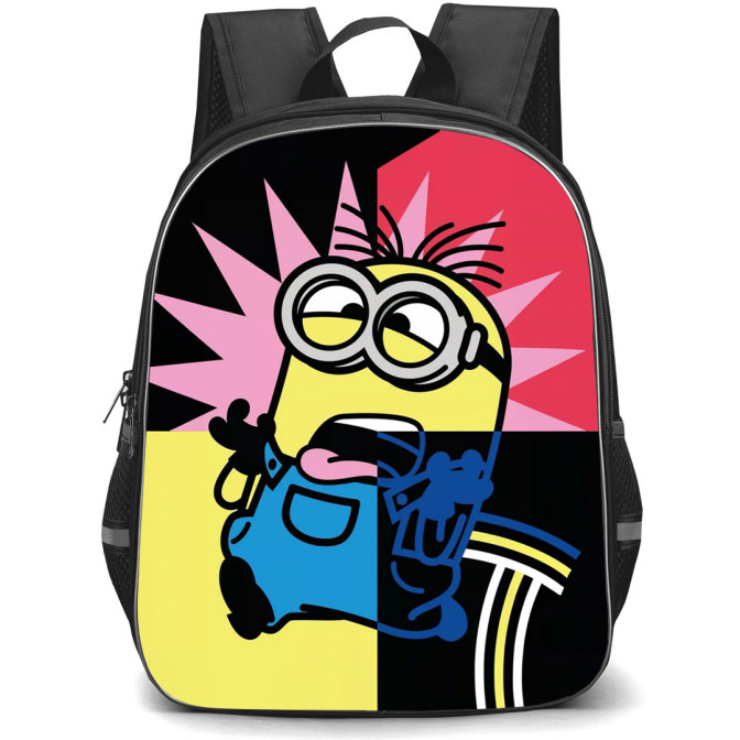 Minions Dave Backpack StudentPack - Dave Tongue Out Pop Art | Trendapack