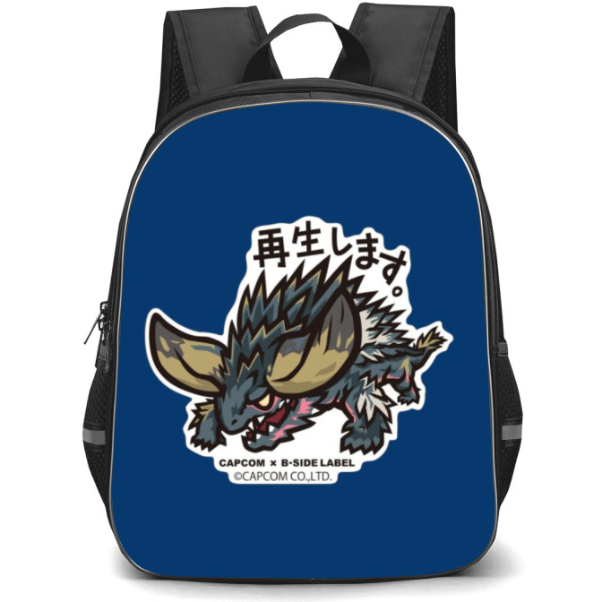 Monster Hunter Nergigante Backpack Student Pack - Nergigante Icon Pixel ...