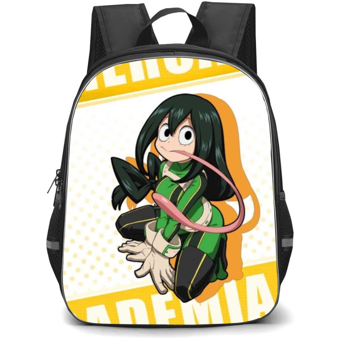 My Hero Academia Tsuyu Asui Backpack StudentPack - Tsuyu Asui Charater ...