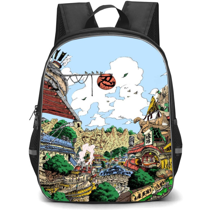 Naruto Backpack StudentPack - Comic Series Konohagakure | Trendapack
