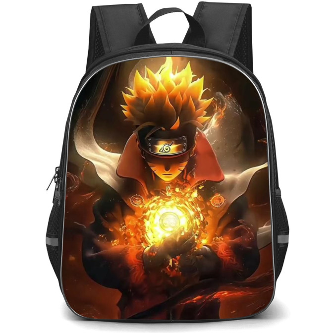 Naruto Uzumaki School Backpack StudentPack - Naruto Silhoutte Art ...