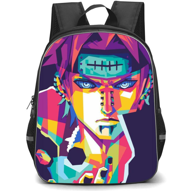 Naruto Pain Backpack StudentPack - Pain Portrait Wpap Popart | Trendapack
