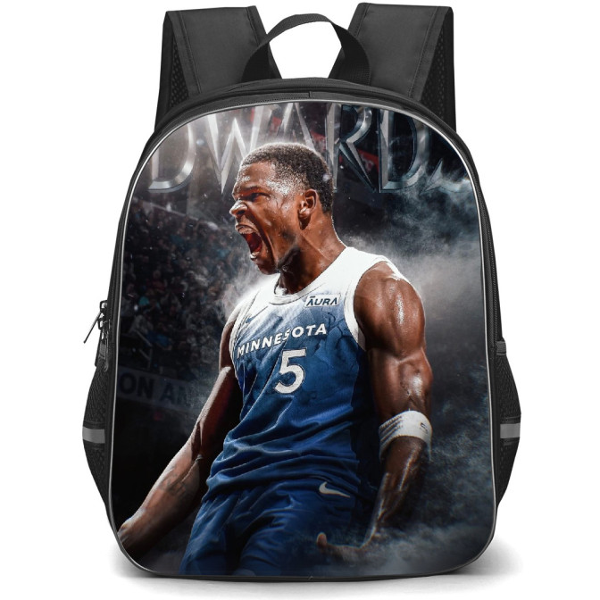 NBA Anthony Edwards Backpack StudentPack - Anthony Edwards Ant-Man Face ...