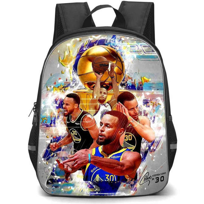 NBA Stephen Curry Backpack StudentPack - Stephen Curry Golden State ...