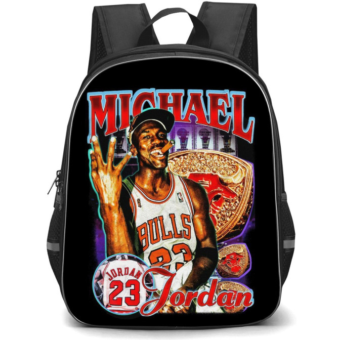 NBA Michael Jordan Backpack StudentPack - Michael Jordan 23 Repeat ...